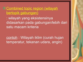 Konsep Wilayah dan Pusat Pertumbuhan | PPT