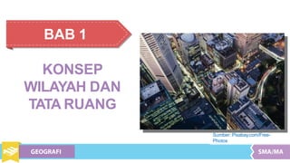 konsep wilayah tata ruang di suatu wilayah | PPT