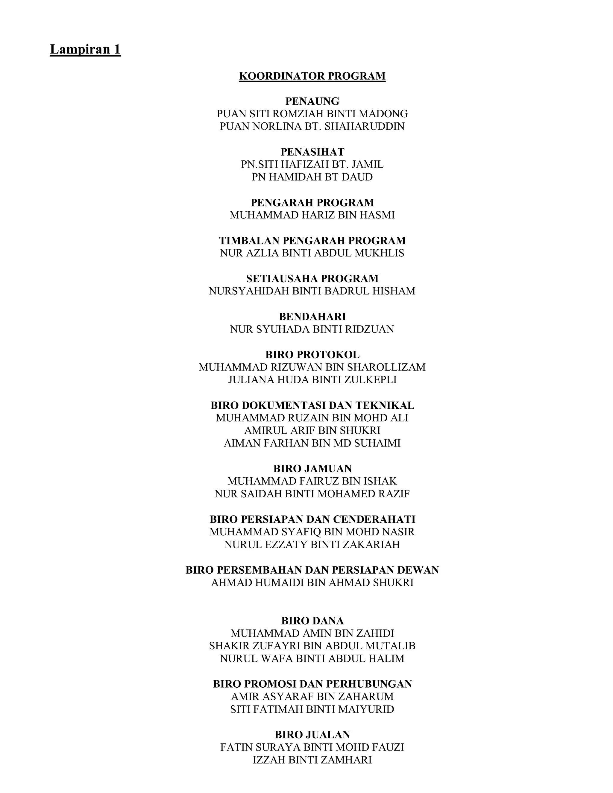 Konsert amal samttar 2014 | PDF