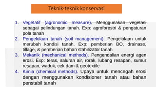 pengantar mata kuliah Konservasi-Tanah-dan-Air.pptx