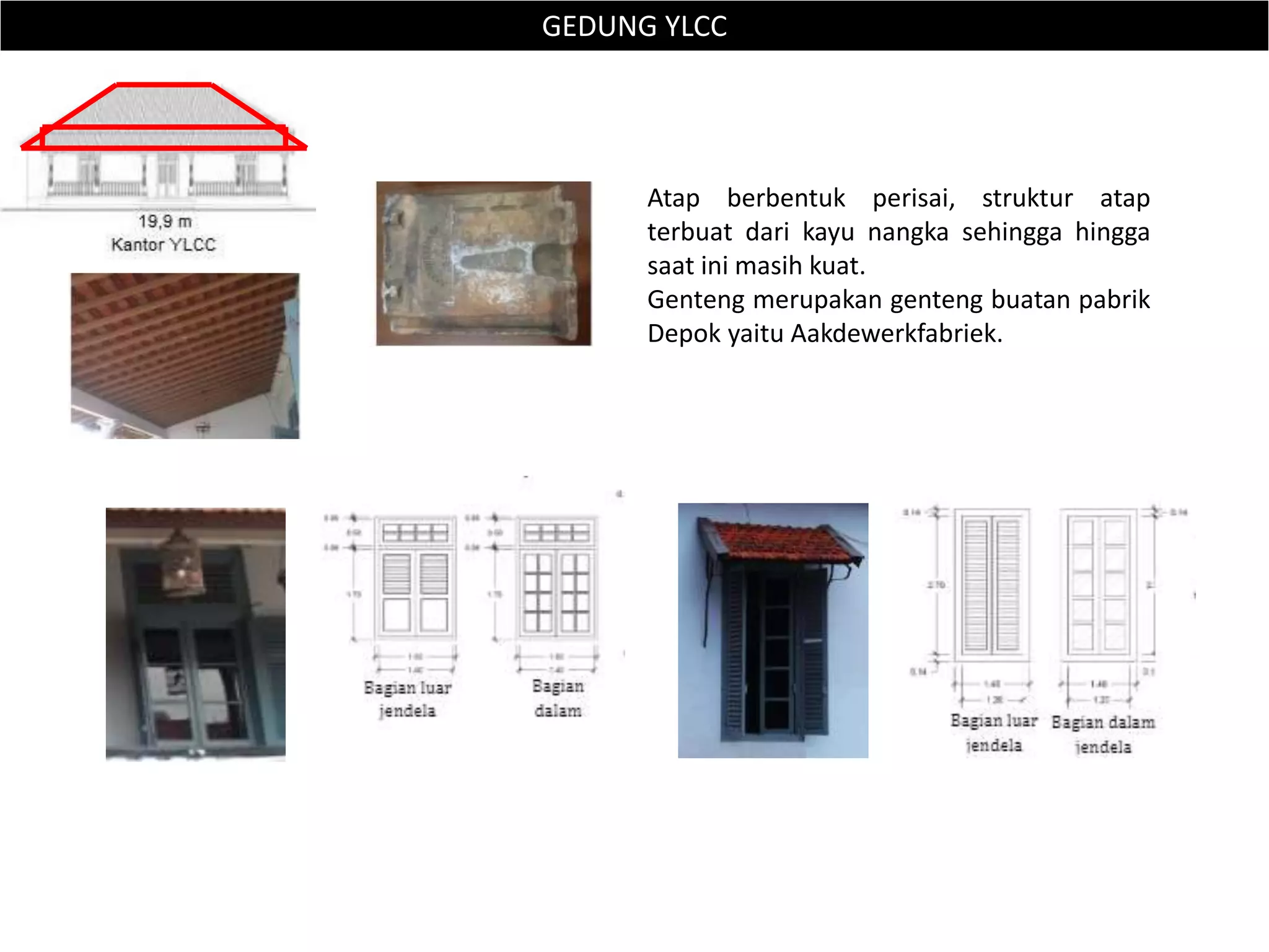 Konservasi Arsitektur (Bangunan Kolonial Belanda di Jalan Pemuda, Depok ...