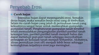 konservasi lahan dampak terjadinya erosi.pptx