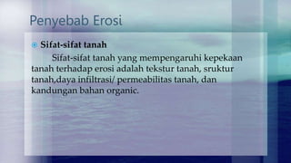 konservasi lahan dampak terjadinya erosi.pptx