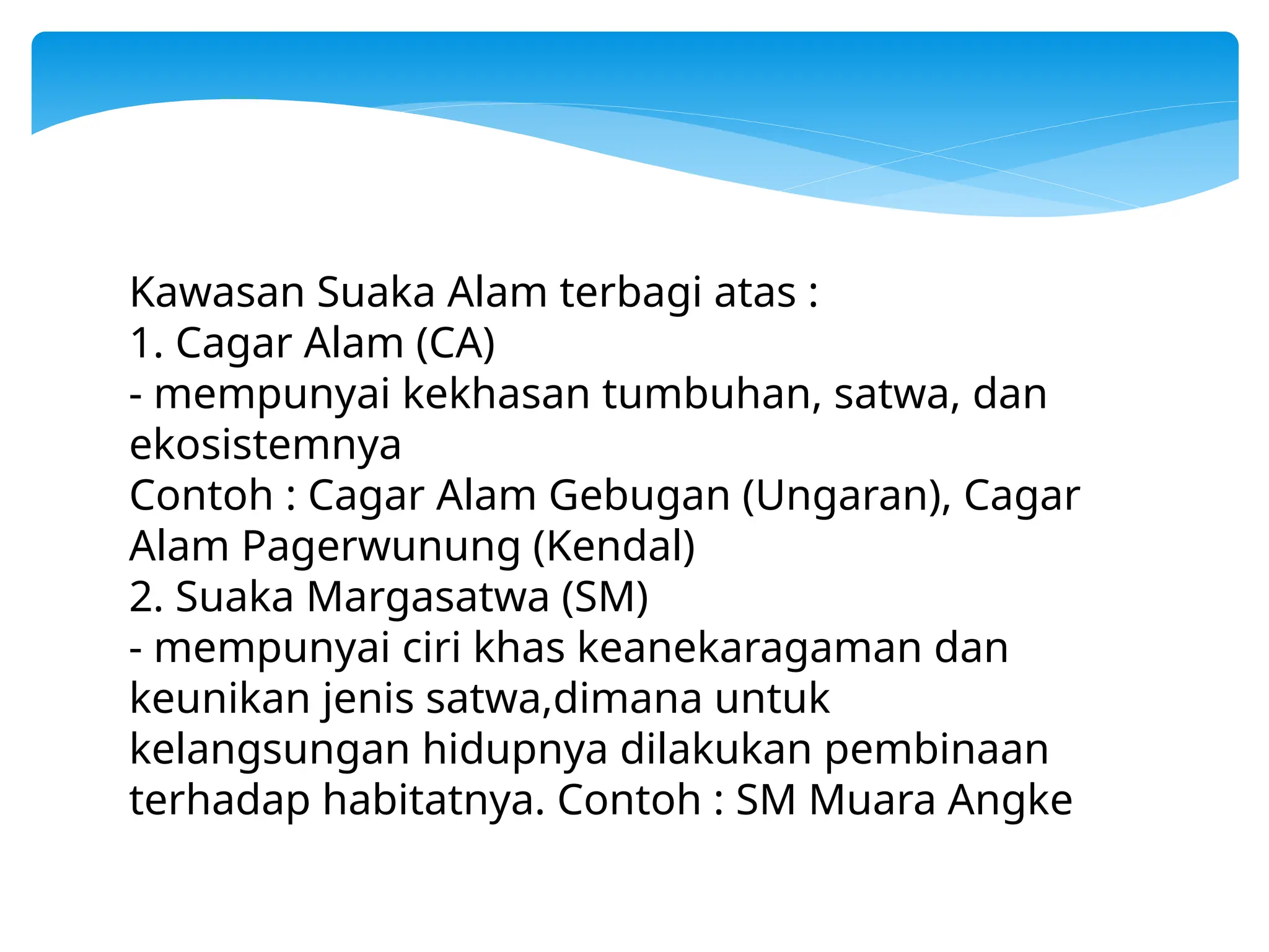 Konservasi SDA (Sumber Daya Alam) dan hayati.ppt