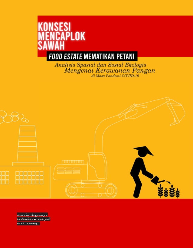 Konsesi Mencaplok Sawah Food Estate Mematikan Petani | PDF