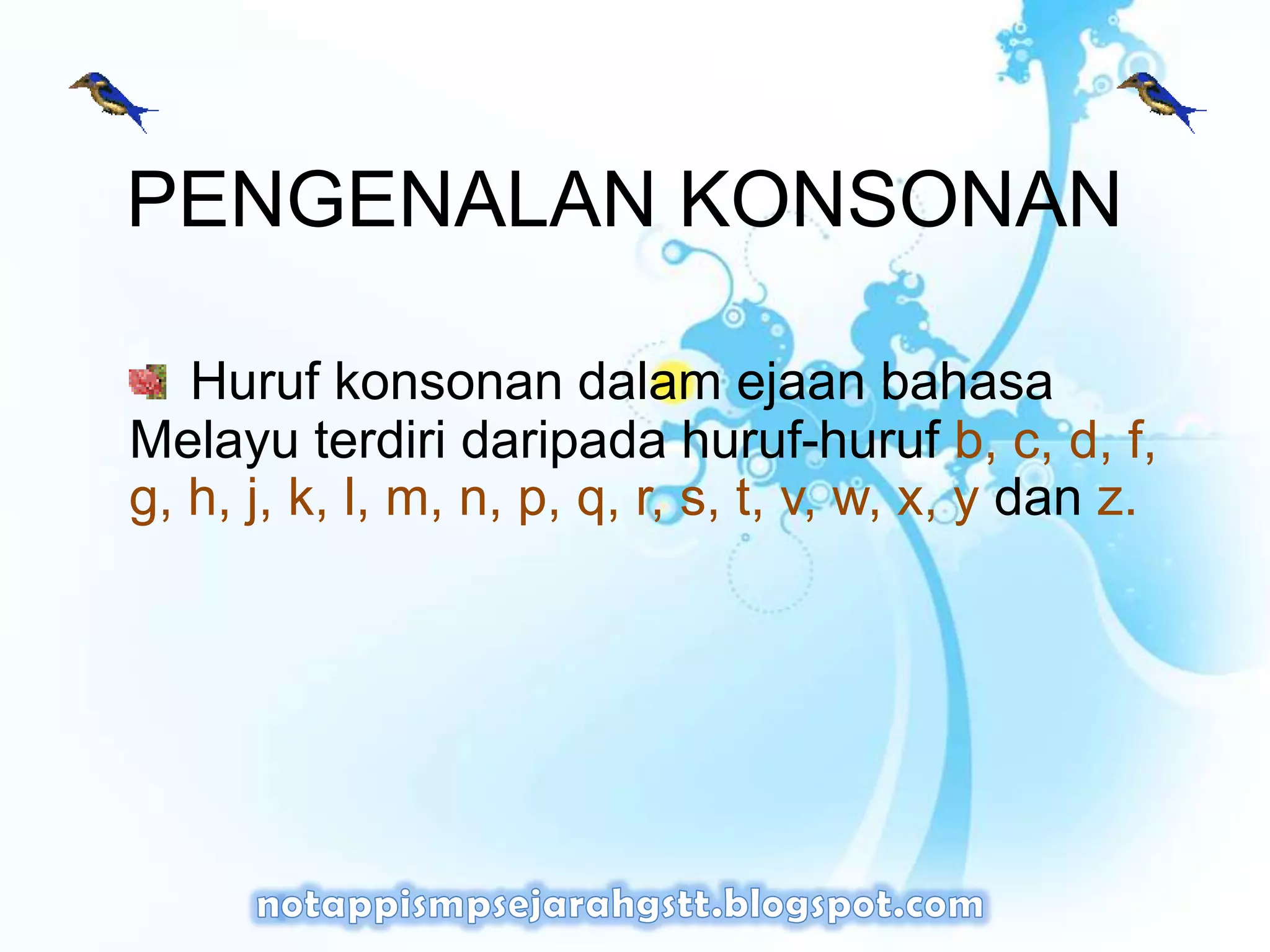 Konsonan asli | PPSX