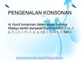 Konsonan asli | PPSX