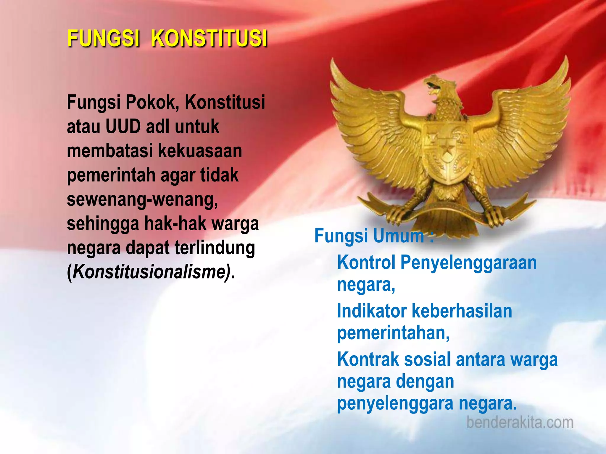 Konstitusi negara indonesia | PPTX