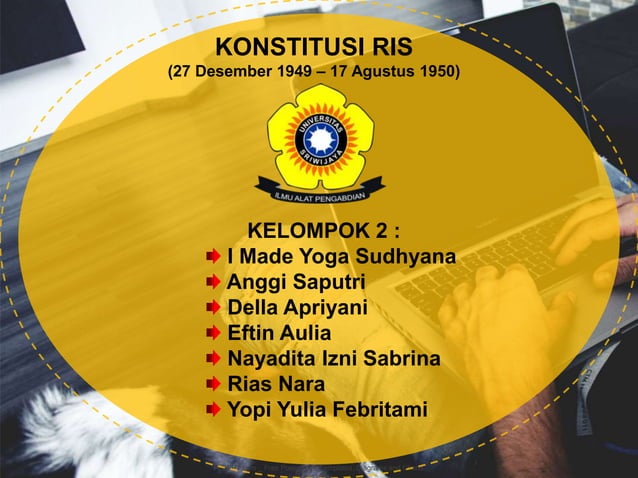 Konstitusi ris | PPTX