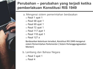 Konstitusi ris | PPTX