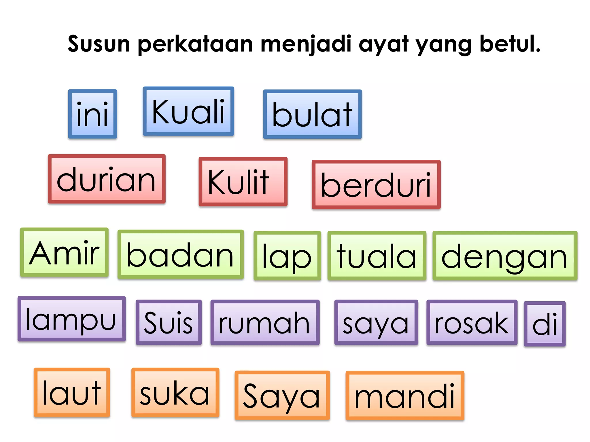 Konstruk 8 + susun perkataan | PDF