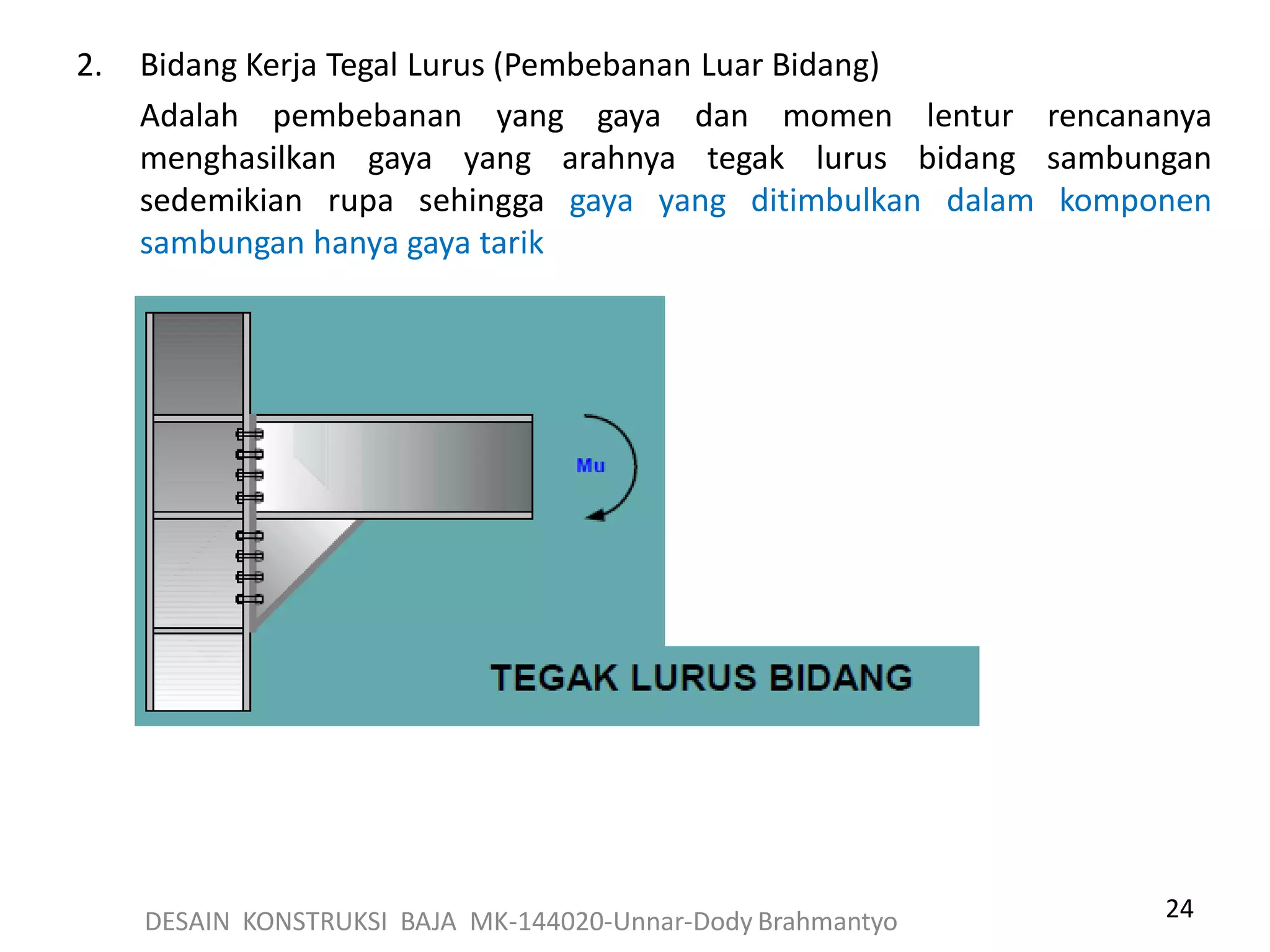 Konstruksi baja-3 sambungan-baut | PDF