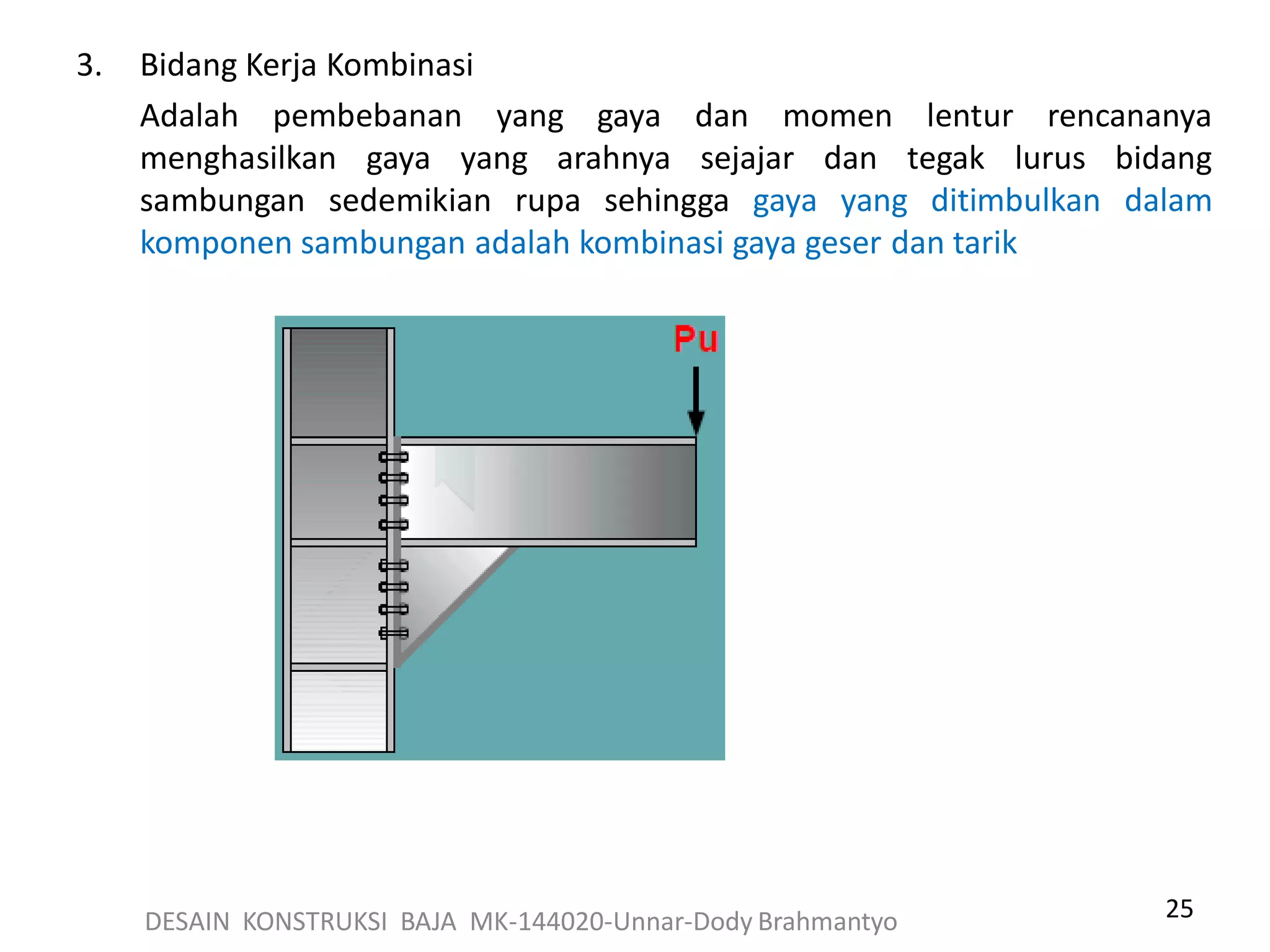 Konstruksi baja-3 sambungan-baut | PDF