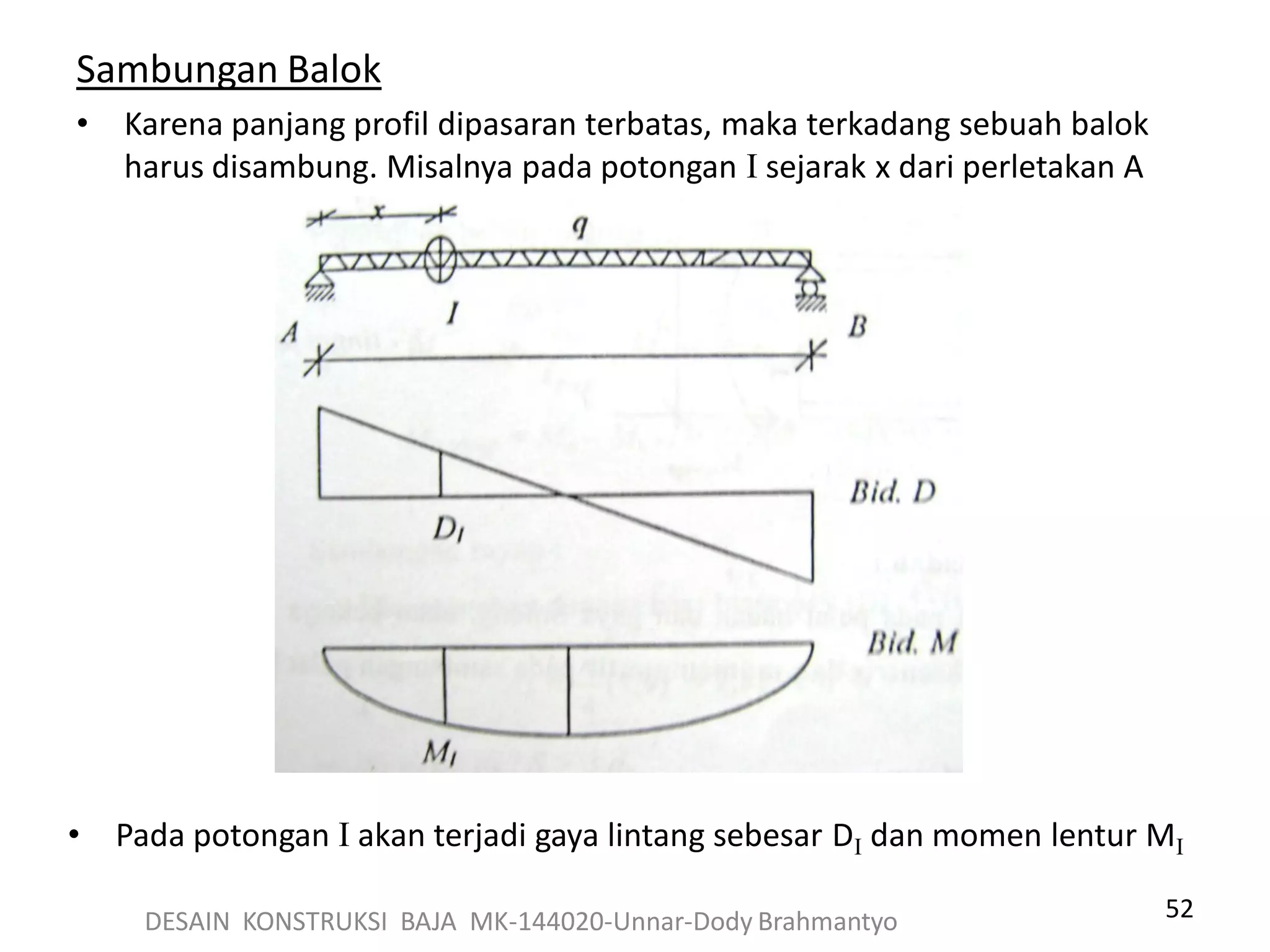 Konstruksi baja-3 sambungan-baut | PDF