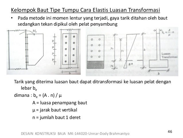 Konstruksi baja-3 sambungan-baut