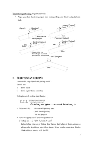 Konstruksi gudang-baja | PDF