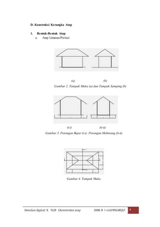 Konstruksi atap | PDF
