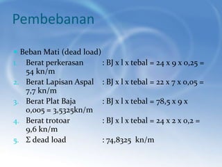 Konstruksi baja-jembatan truss | PPTX