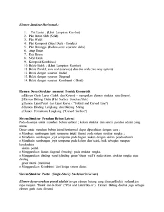 Konstruksi bangunan terdiri dari dua suku kata yaitu konstruksi | DOCX