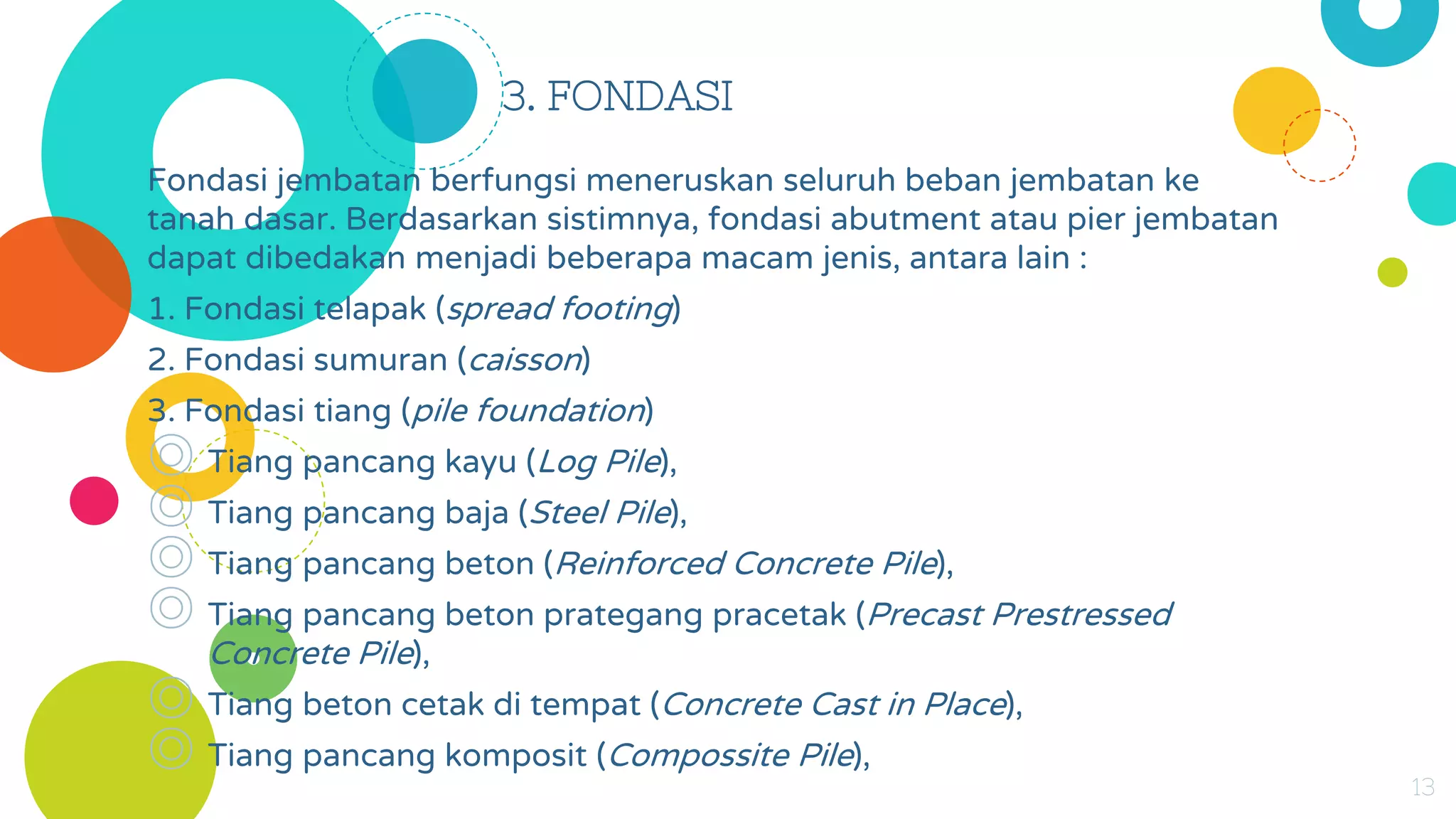 Konstruksi jembatan | PPTX