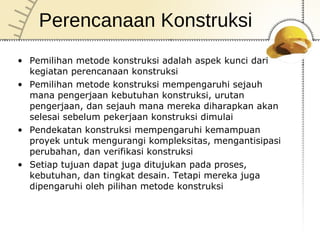 Konstruksi perangkat lunak | PPT