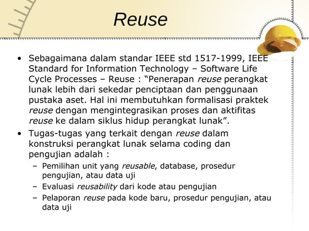 Konstruksi perangkat lunak | PPT