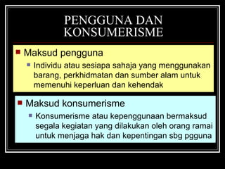 Konsumerisme | PPT