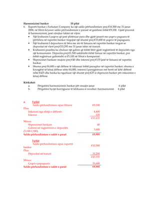 Kontabiliteti 1 nentor 2006 | PDF
