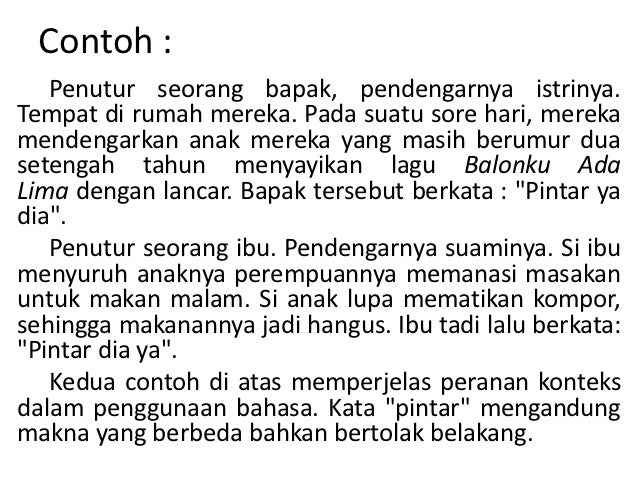 Konteks Situasi Dalam Analisis Wacana - legsploaty Konteks Situasi Dalam Analisis Wacana - legsploaty