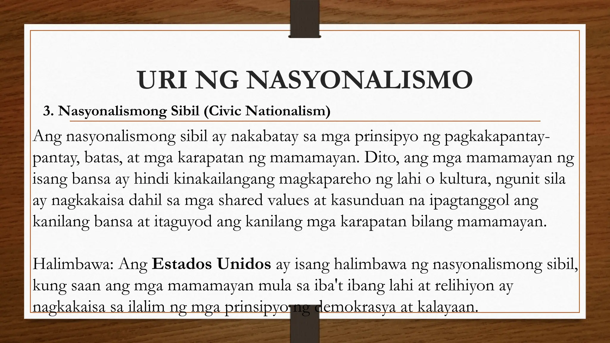 KONTEKSTO NG NATIONALISMO, KASARINLAN AT PAGKABANSA.pptx