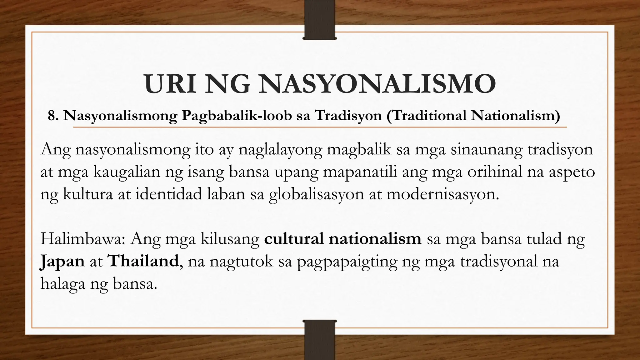 KONTEKSTO NG NATIONALISMO, KASARINLAN AT PAGKABANSA.pptx