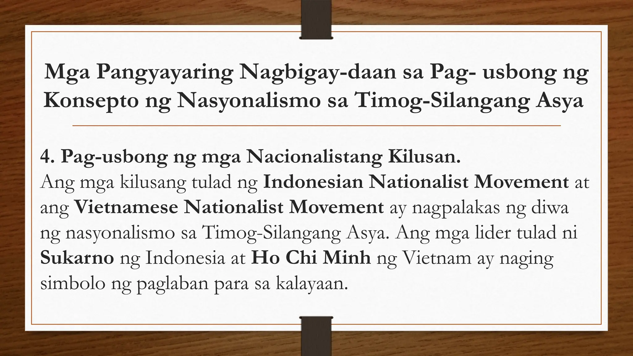KONTEKSTO NG NATIONALISMO, KASARINLAN AT PAGKABANSA.pptx