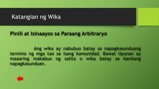 Kontekstwalisadong Komunikasyon.pptx