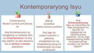 kontemporaryong isyu panlipunan araling .pptx