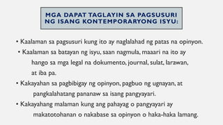 mga kahulugan ng Kontemporaryong Isyu .pptx
