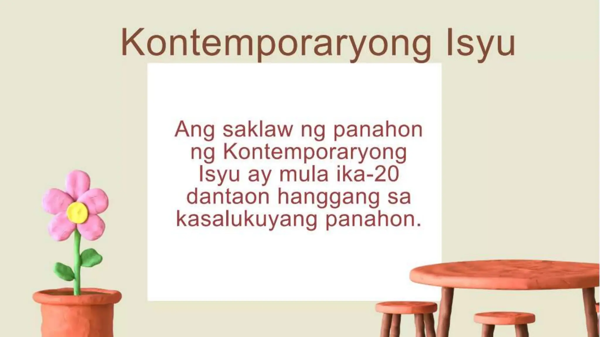 Kontemporaryong Isyu Lesson 1- Araling Panlipunan 10 | PPTX