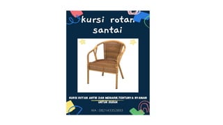 KURSI ROTAN | PDF