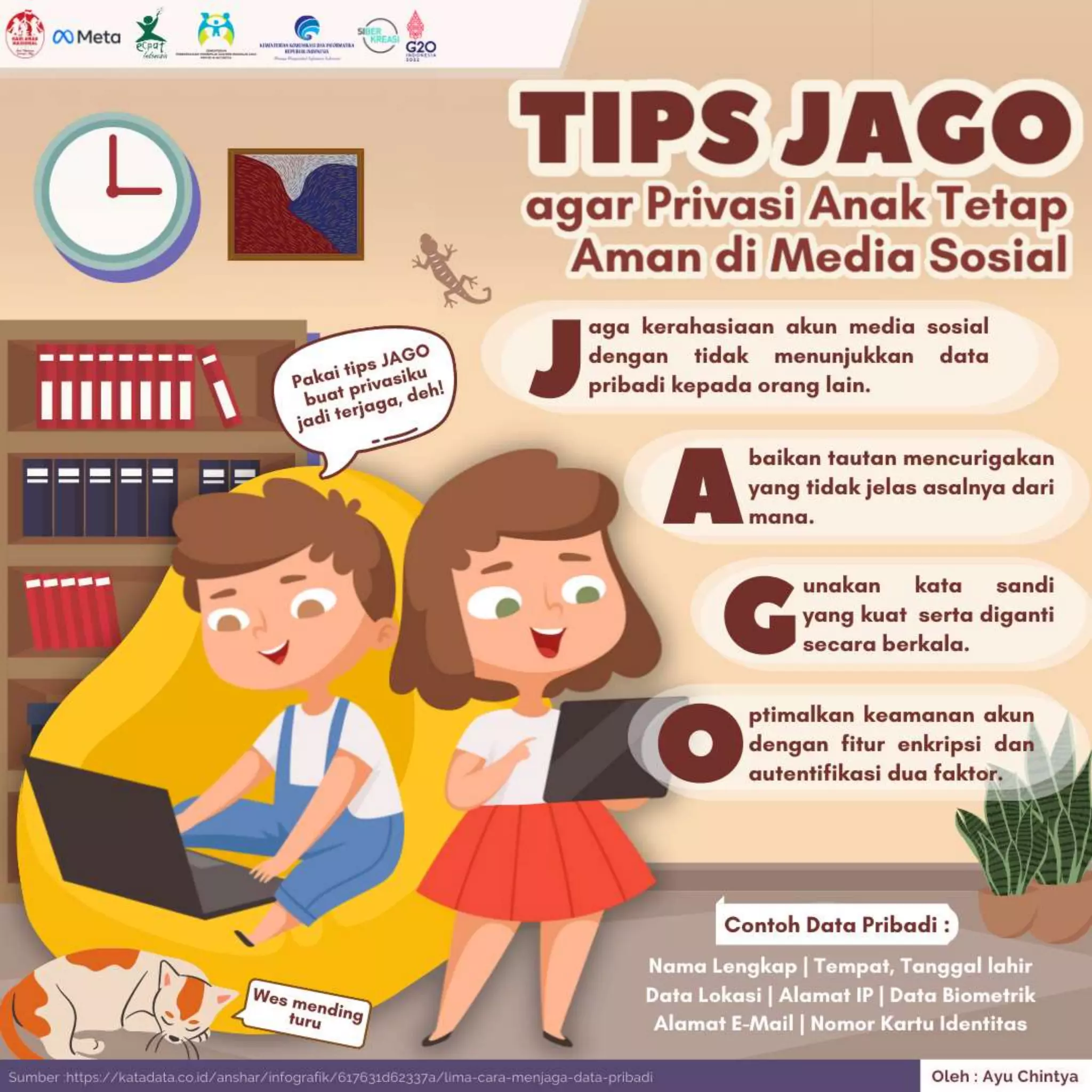Tips JAGO Agar Privasi Anak Tetap Aman di Media Sosial | PDF
