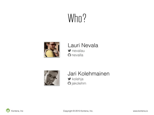 Building High Availability Application with Docker | PPT