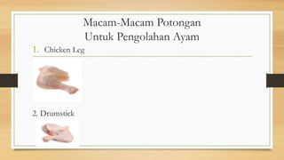 Pengolahan Bahan Makanan | PPTX