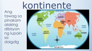 Kontinente ng Asya G8 Araling Panlipunan | PPTX
