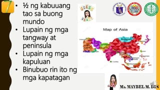 Kontinente ng Asya | PPTX