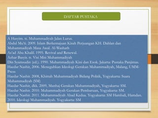 KONTRAK BELAJAR KEMUHAMMADIYAH DAN PEMBELAJRAN | PPTX