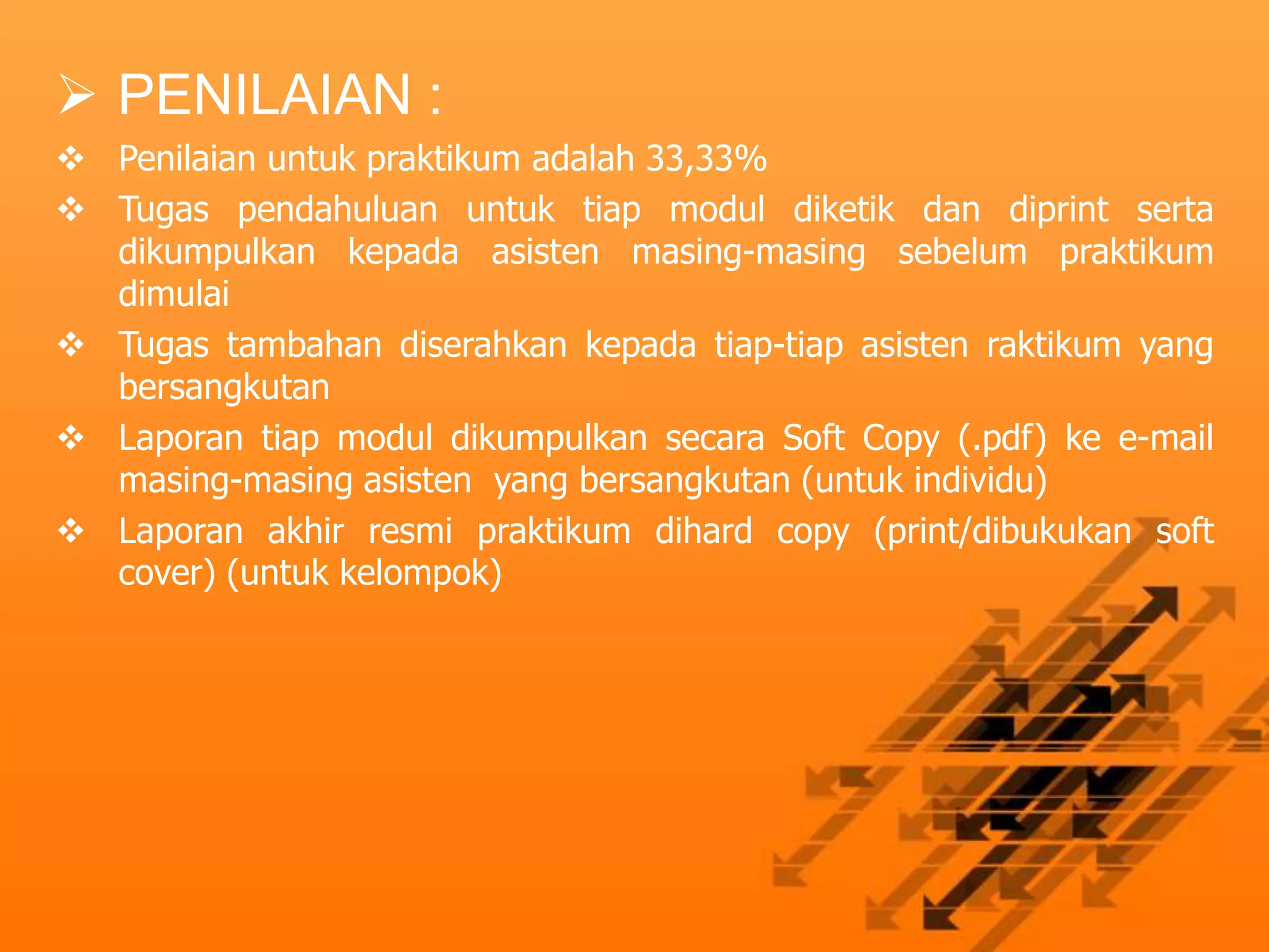 Kontrak praktikum jarkom | PPTX