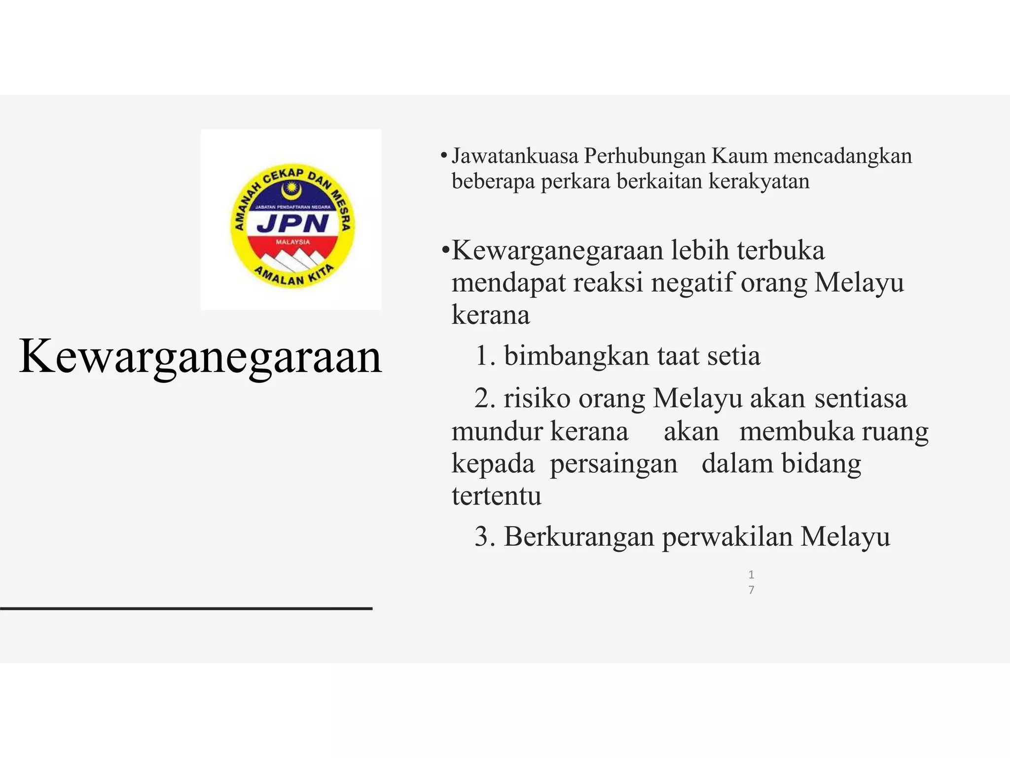 Kontrak Sosial Pengikat Jati Diri Bangsa Malaysia Merdeka - Shamrahayu ...