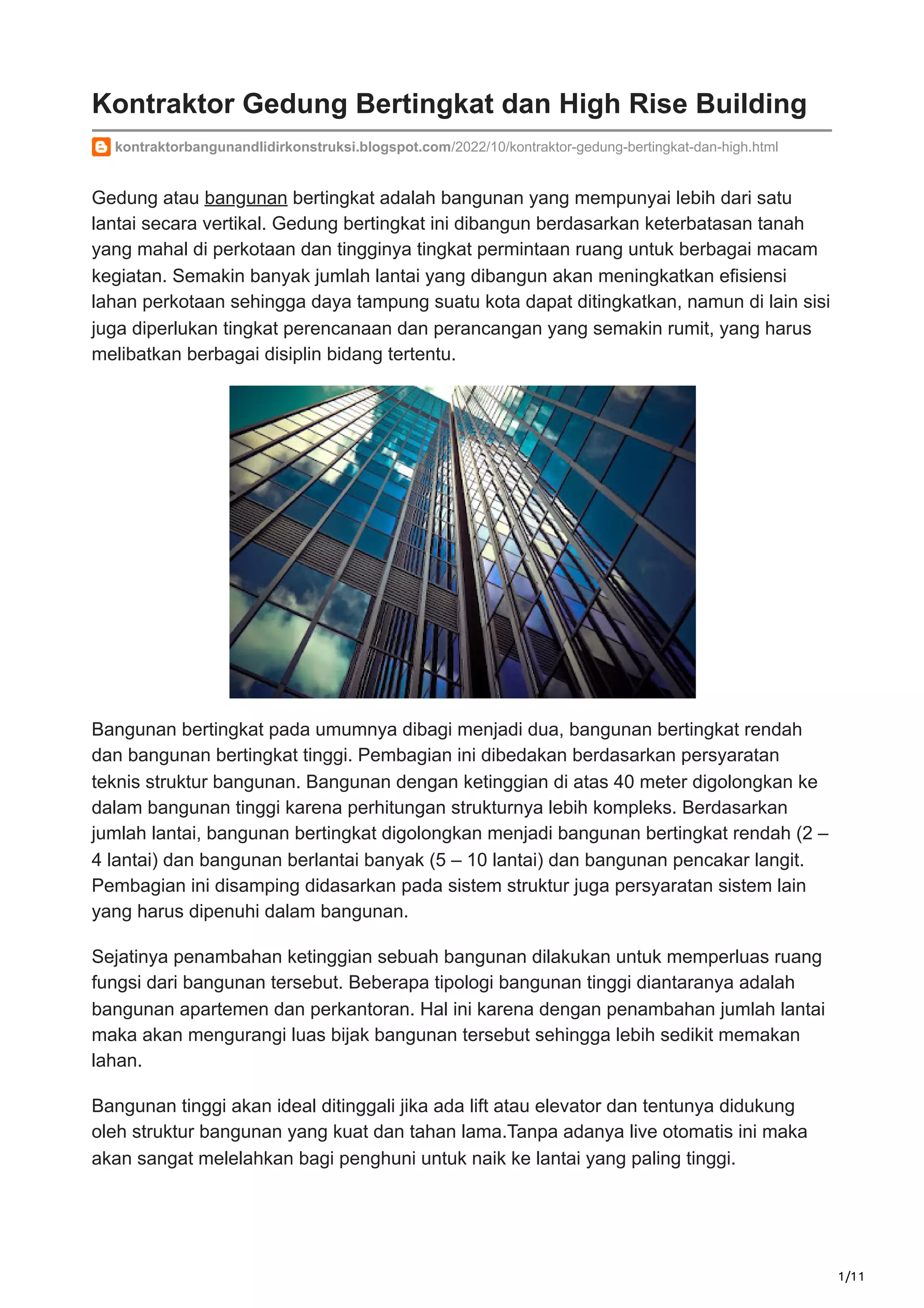 Kontraktor Gedung Bertingkat dan High Rise Building.pdf