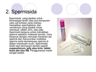 kontrasepsi alat kontrasepsi mulai dari cara sederhana | PPT