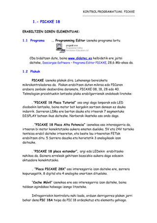 Kontrol Prog Picaxe | PDF