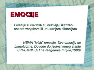 Kontrola emocija | PPT