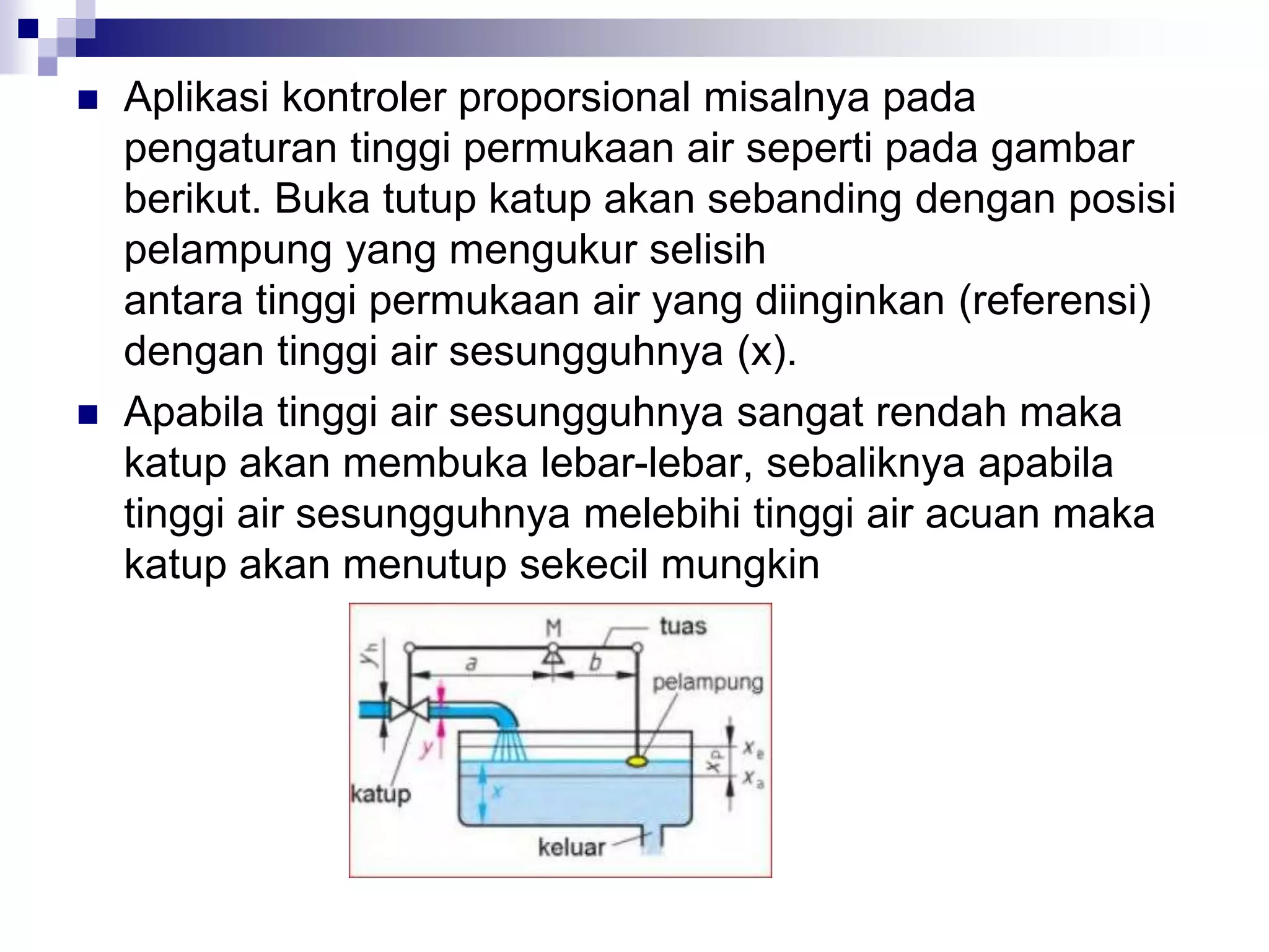 Kontroler proporsional | PPT